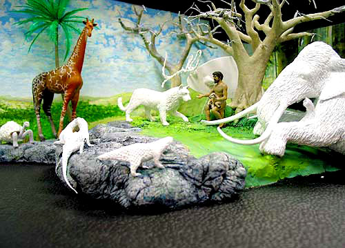 Adam and Eve frolic amid the dinosaurs in the new $27 million Creation ...